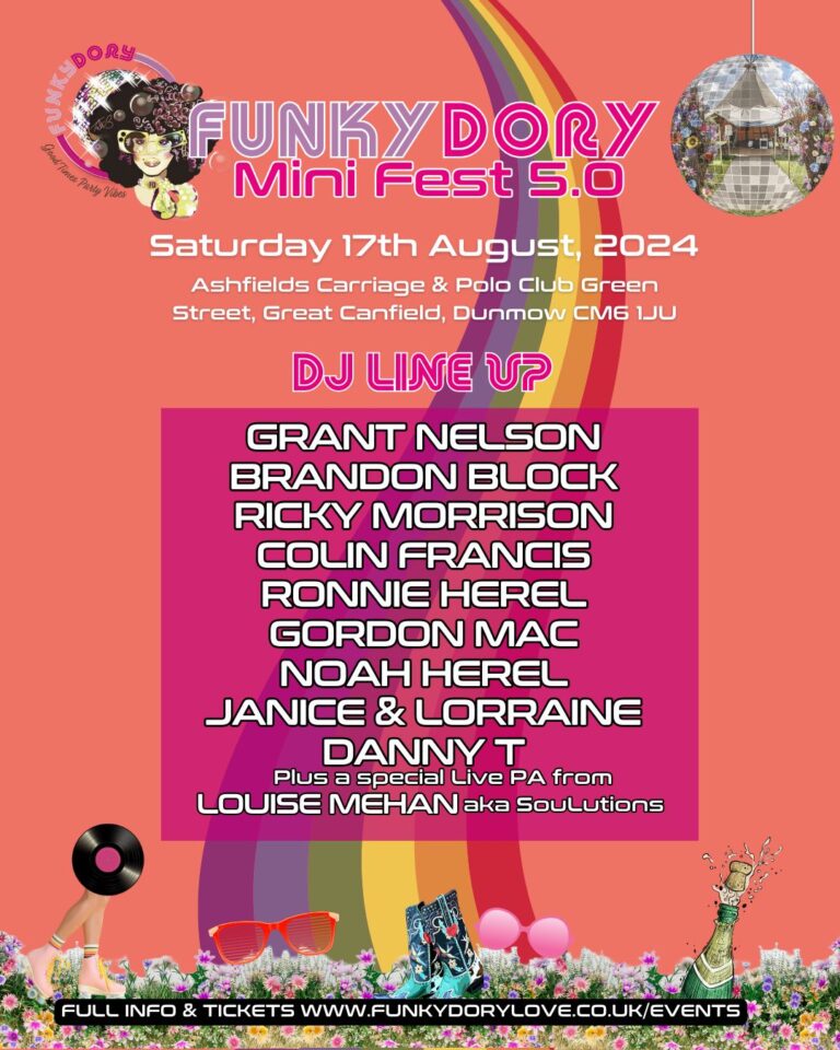Funky Dory Mini Fest - Sat 17th August, 2024