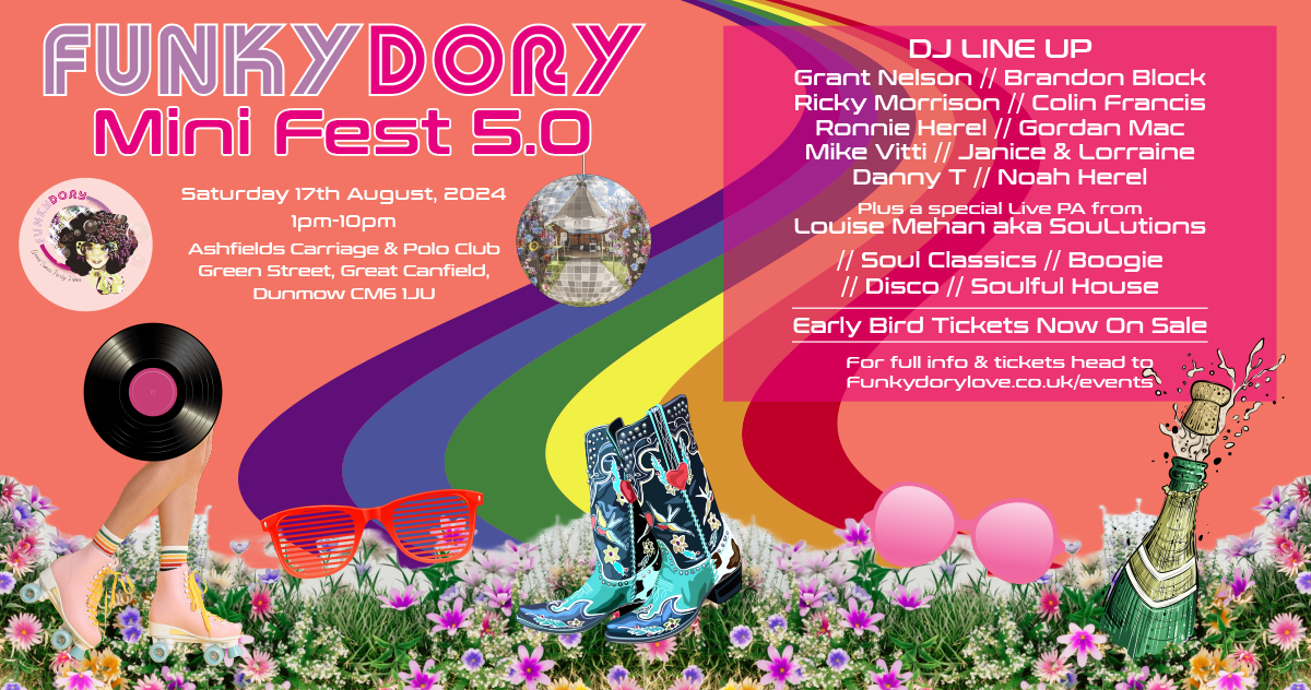 Funky Dory Mini Fest - Sat 17th August, 2024